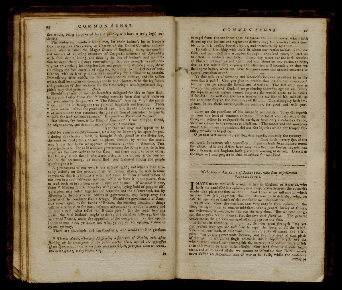 Common Sense, 1776 | Hamilton Education Program